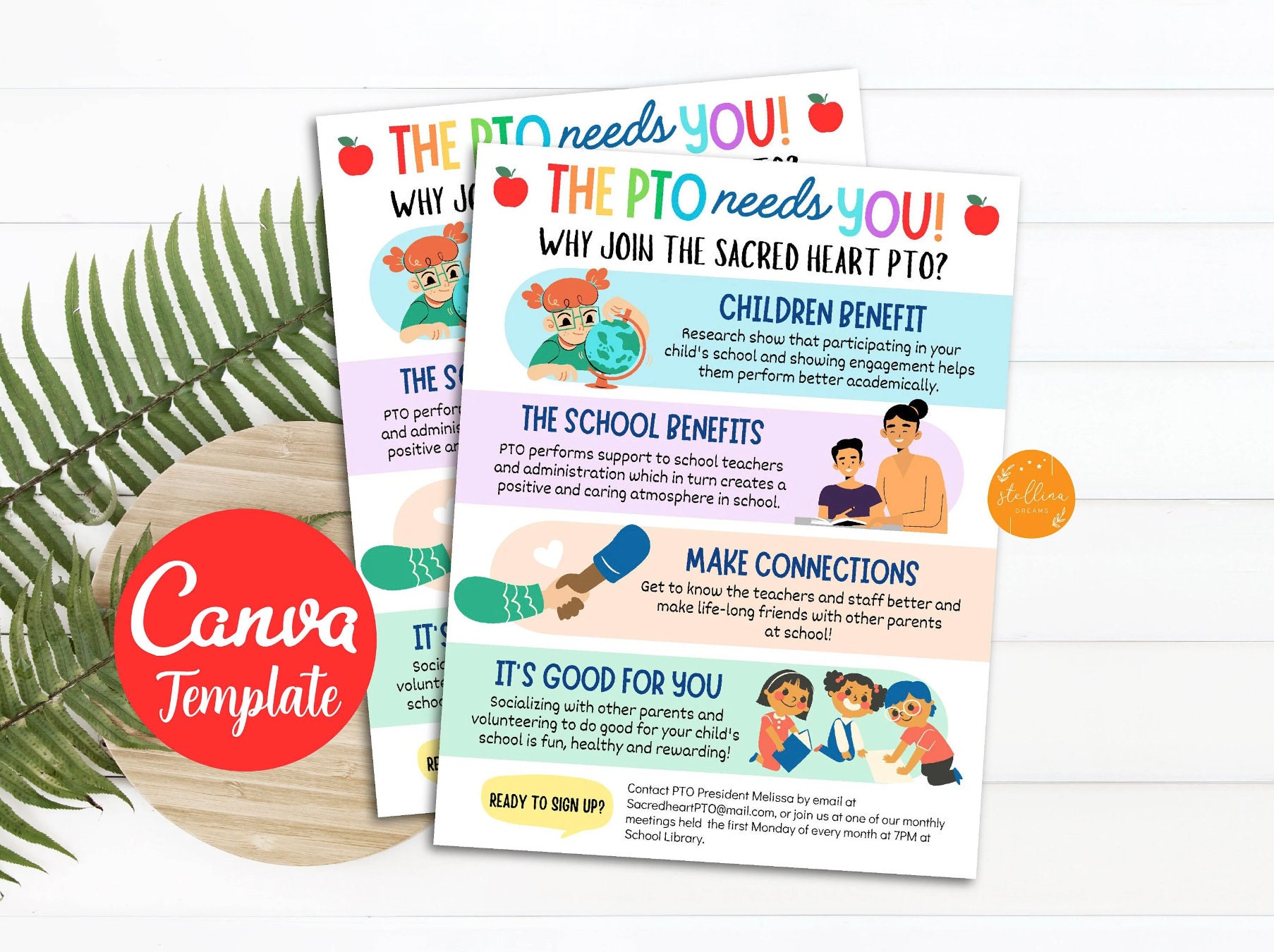 Editable PTO Bundle, Information Meeting Flyer, Why Join the Pto, Pto ...