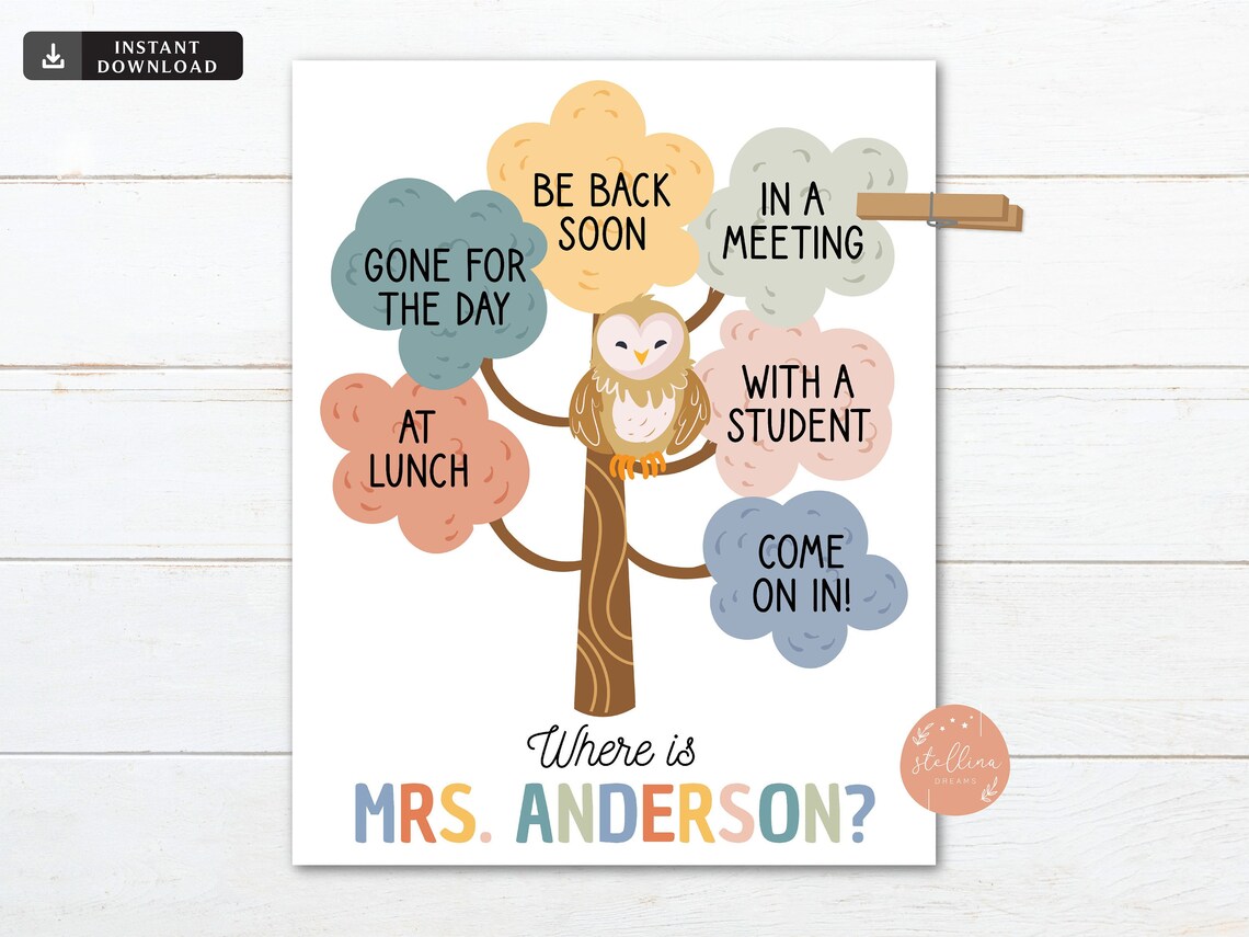 Where is the Teacher Classroom Decorations Custom Teacher - Etsy Australia
