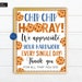 Chip Chip Hooray Thanks for All You Do Each Day Table Decor, Cookie ...