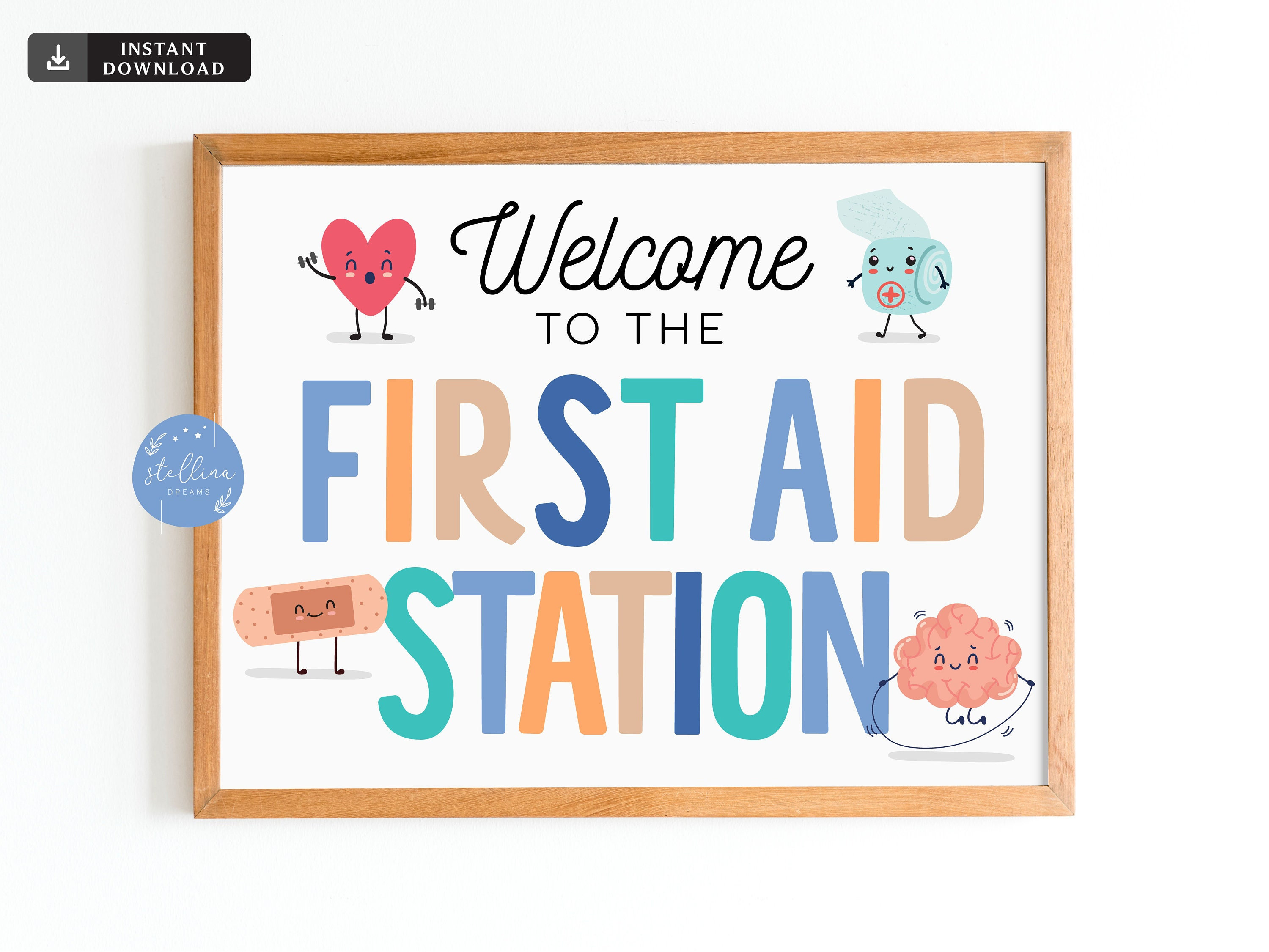 Printable Welcome to the First Aid Station Sign School Health - Etsy ...