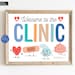 Printable Welcome to the Clinic Sign, School Health Office Poster ...