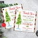 Editable Holiday Appreciation Tag Christmas Thank You Gift Tag, Teacher ...