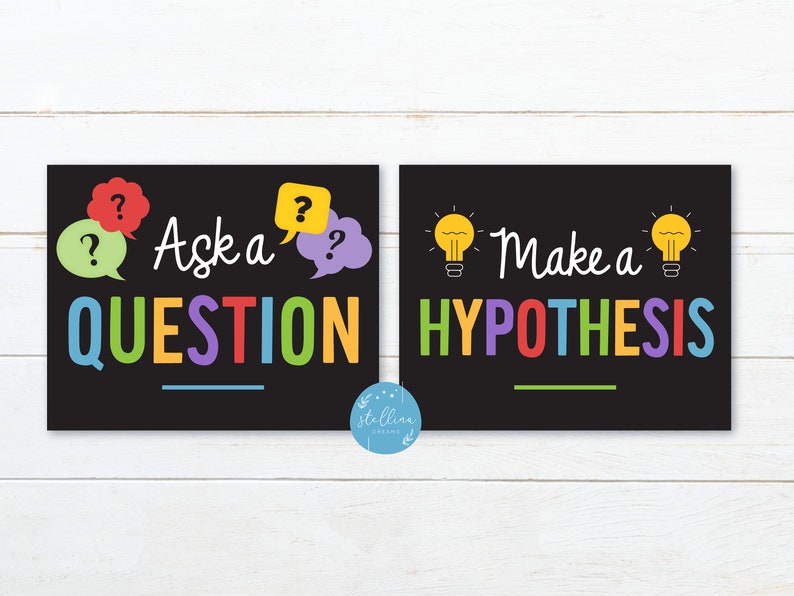 Scientific Method Poster Set Classroom Decor Science Lab - Etsy Canada