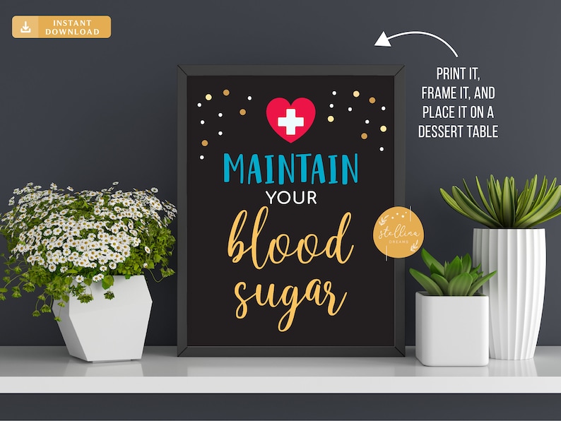 Printable Medical Party Signs Nurse Graduation Party - Etsy