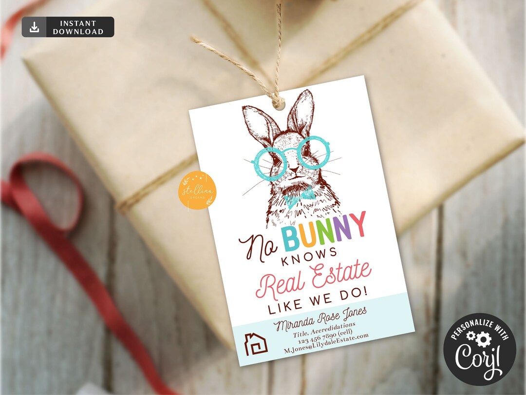 Easter Real Estate Pop by Tags, Easter April Real Estate Team Marketing ...