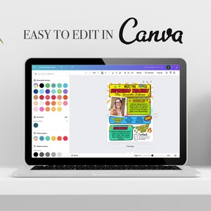 Editable Meet the Teacher Superhero Theme Classroom Newsletter Flyer ...