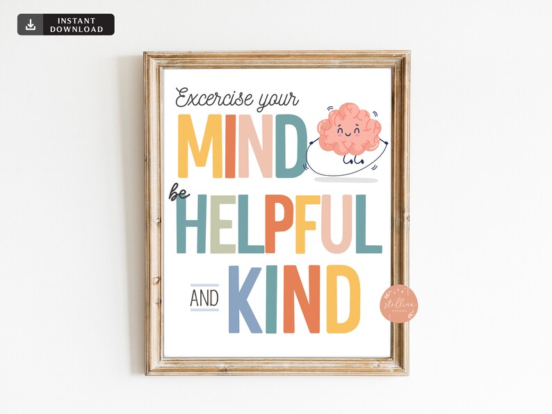 Rainbow Boho Health Room Office Posters, Health Center Wall Art, School ...