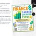 Finance Career Event Flyer: Editable School PTA Template (CANVA) - Etsy