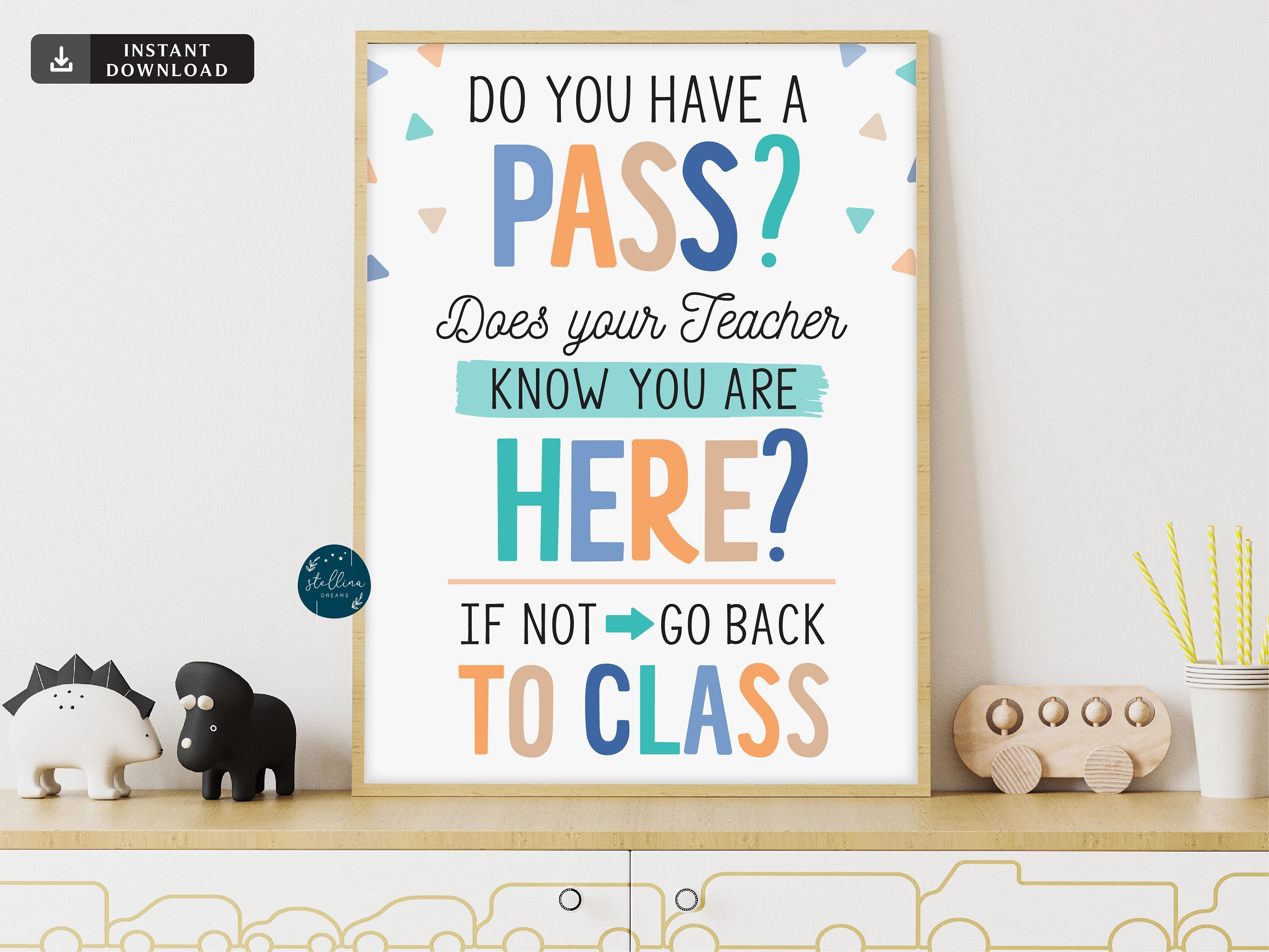 INSTANT DOWNLOAD, Do You Have a Pass Nurse Clinic Sign for School Nurse ...