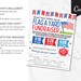 Editable Flag A Yard Fundraiser Flyer, Printable Invite Summer ...