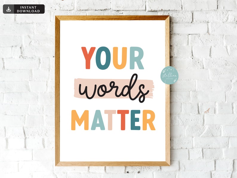 Speech Therapy Room Decor, Speech Therapy Poster, Therapy Office Decor ...