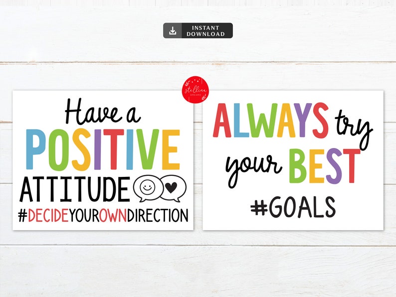 Hashtag Signs Posters for Bulletin Boards Classroom Rules - Etsy