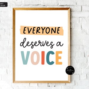 Speech Therapy Room Decor, Speech Therapy Poster, Therapy Office Decor ...