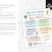 Did You Know the Pto Pta Does That Flyer, PTO PTA Form, Printable ...