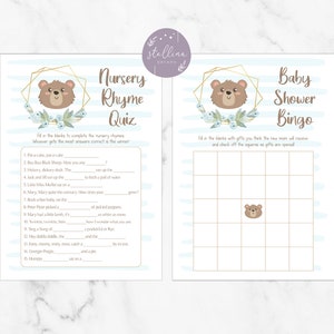 Teddy Bear Baby Shower Games, Teddy Bear Baby Shower Decorations, Baby ...