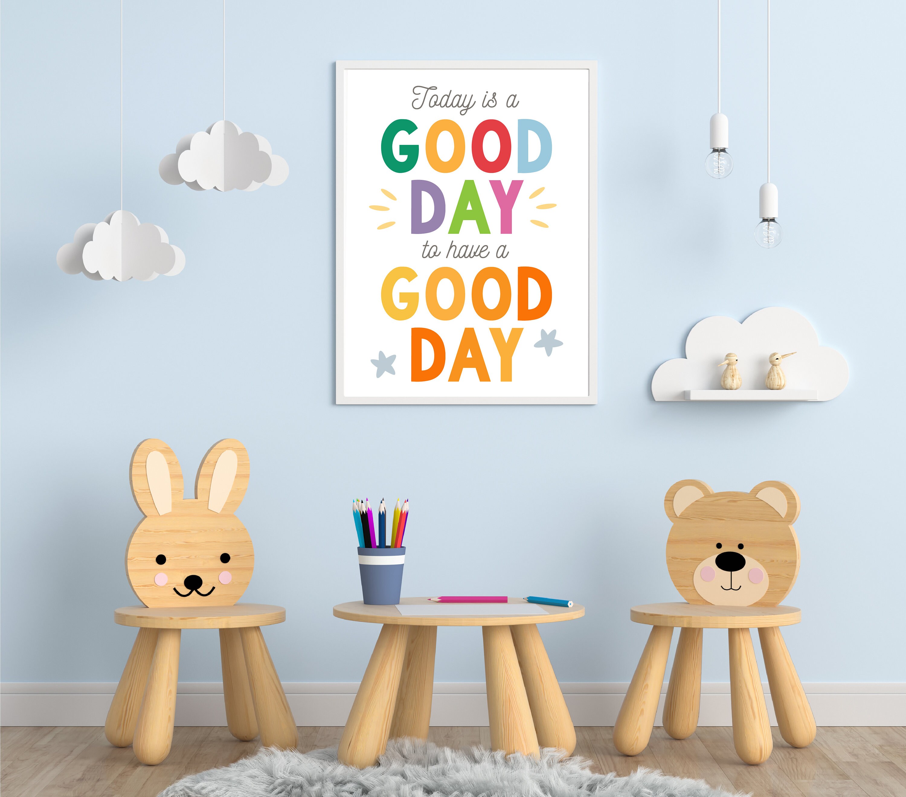 Today is a Good Day for a Good Day, School Counselor Poster, Teen ...
