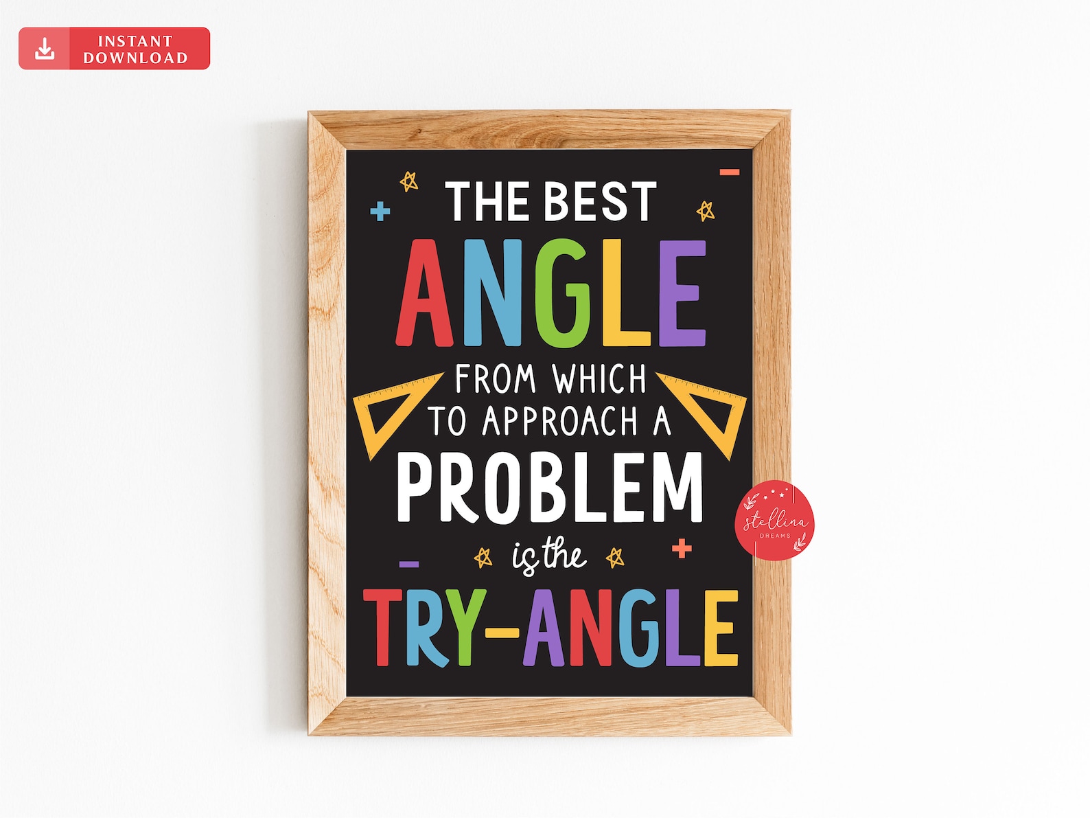 Math Class Poster Decor MATH Teacher Classroom Poster - Etsy