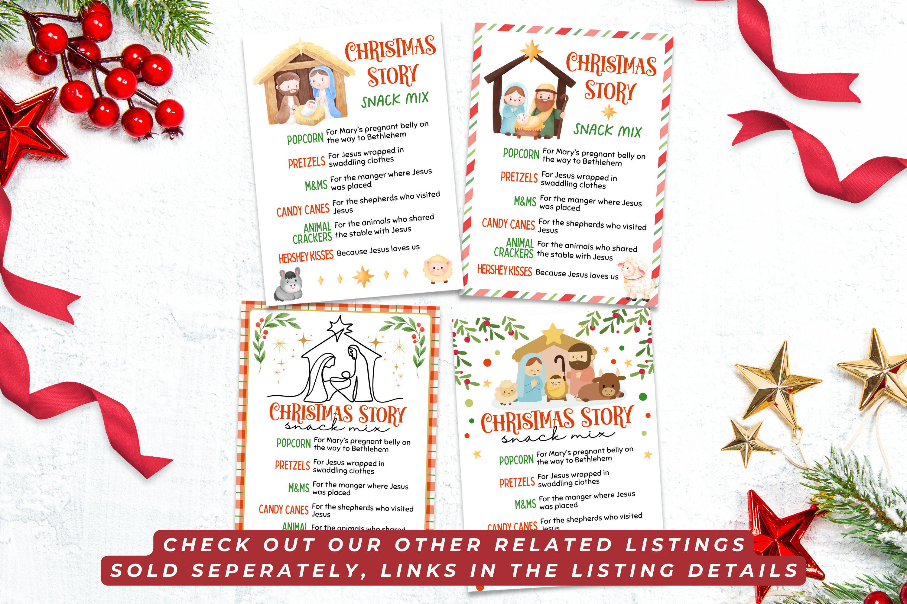 Nativity Story Scavenger Hunt | Bible Christmas Clues | Christian Kids ...