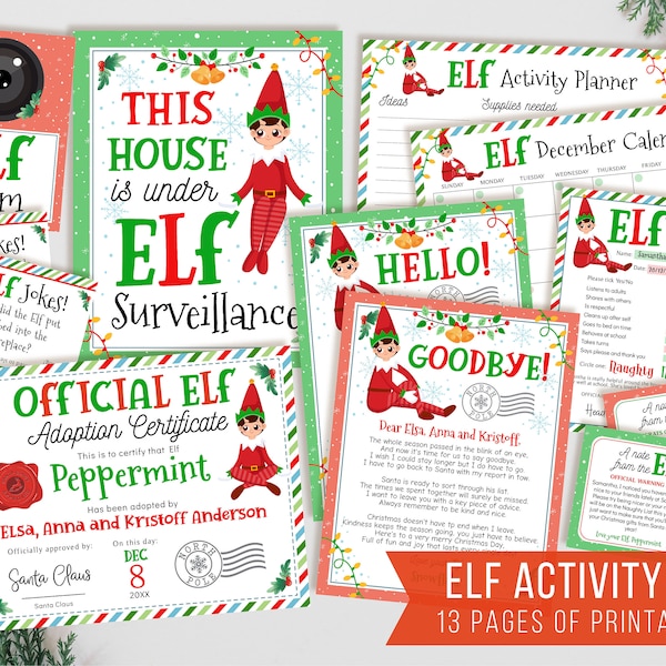 Elf Notes - Etsy