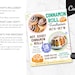 Editable Cinnamon Roll Fundraiser Flyer: Printable Canva Template ...