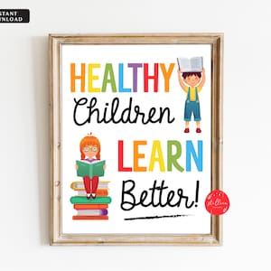 INSTANT DOWNLOAD Health Room Office Posters, School Health Posters ...