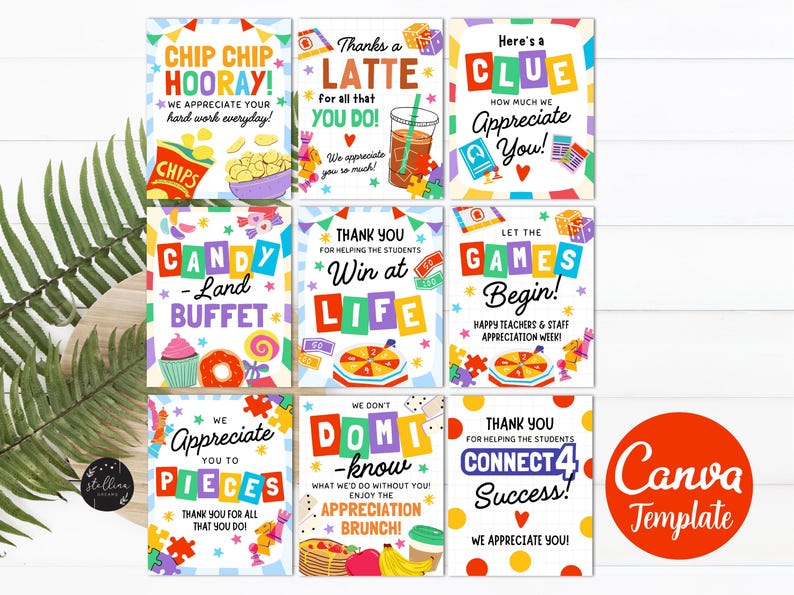 Editable BUNDLE Teacher Appreciation Week Itinerary, Thanks for Making ...