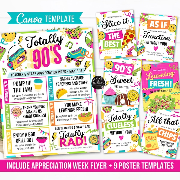 90s Teacher Appreciation - Etsy