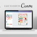 Christmas Raffle Ticket Flyer: Holiday Fundraiser Canva Template, Split ...