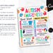 Autism Awareness Spirit Week Itinerary Schedule: Editable Weekly ...