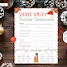 EDITABLE Secret Santa Gift Exchange Printable Gift - Etsy Australia