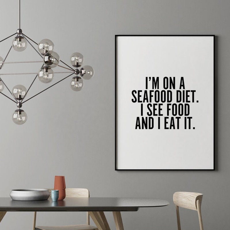 Seafood Posters - Etsy