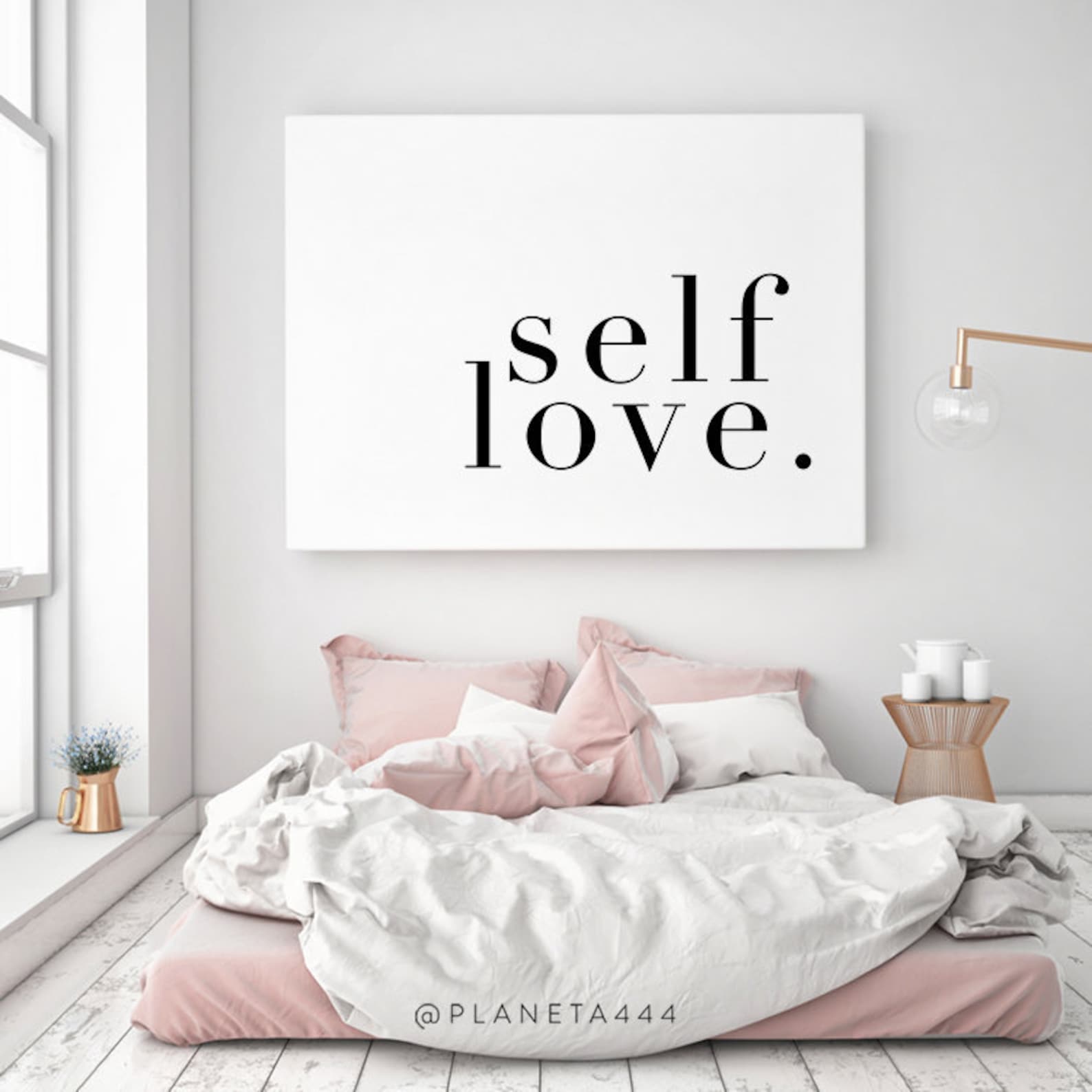Selflove Printable Art, Self Love Poster, Empowering Quote Minimalist ...