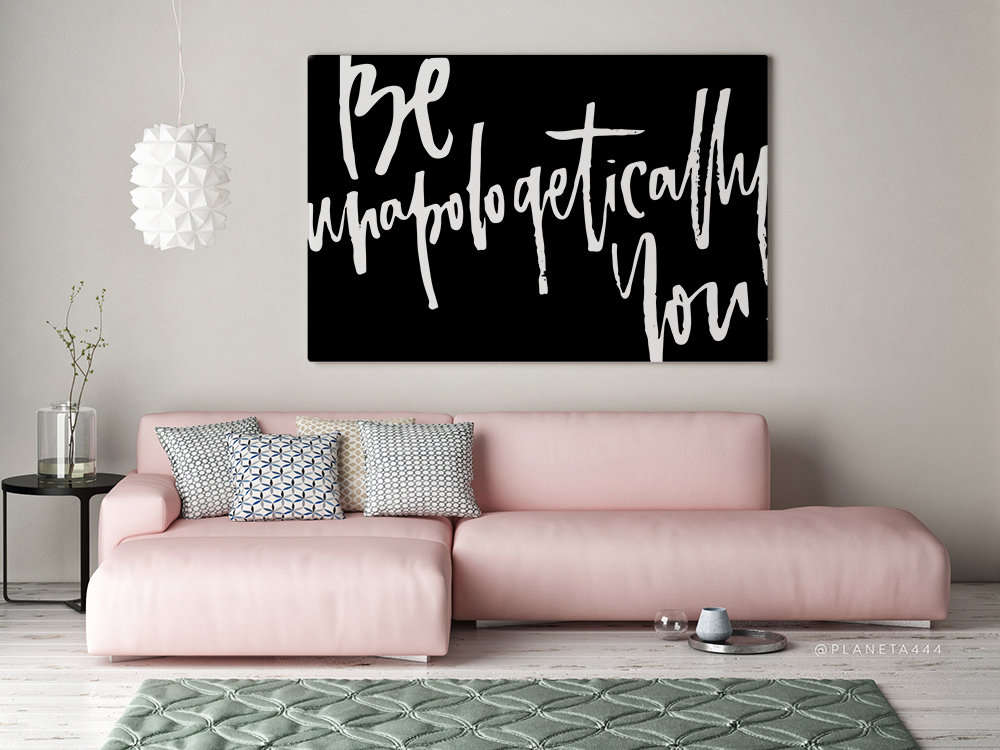 Be Unapologetically You Printable Art Empowerment Quote - Etsy New Zealand
