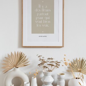 Henri Matisse Quote Art Printable Fleurs Inspiring Digital Artwork ...