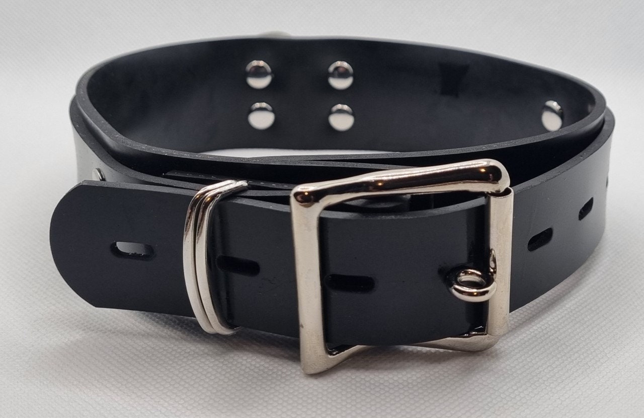 Heavy Rubber Bondage Mega Set (locking) - Wrist Cuffs + Ankle Cuffs ...