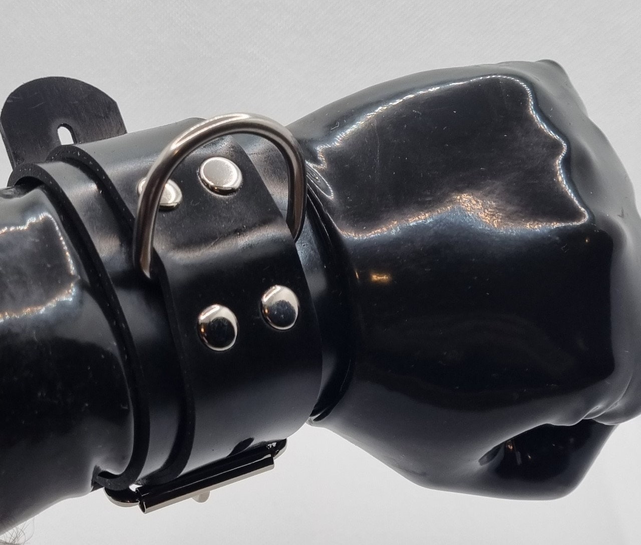 Heavy Rubber Bondage Set locking Wrist Cuffs Ankle Cuffs - Etsy UK