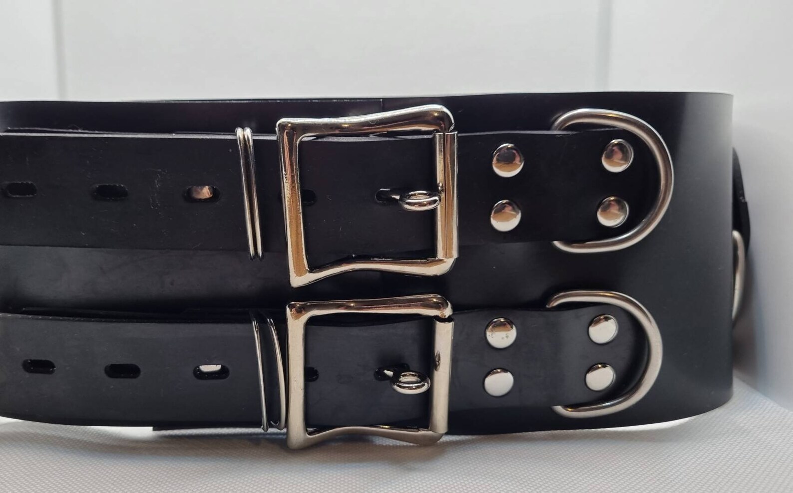Heavy Rubber Bondage Waist Belt locking - Etsy UK