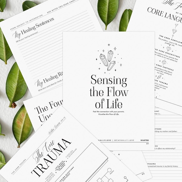 Trauma Worksheets - Etsy