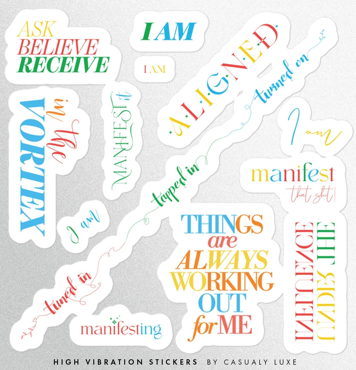 Abraham Hicks Sticker Quotes, Art of Manifesting, Affirmation Quotes ...