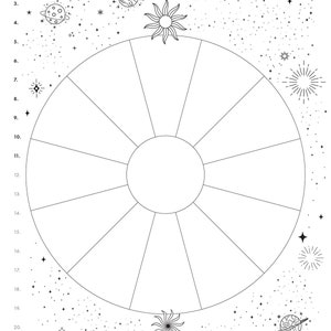 Abraham Hicks Focus Wheel Template: Printable Worksheet Set (digital ...