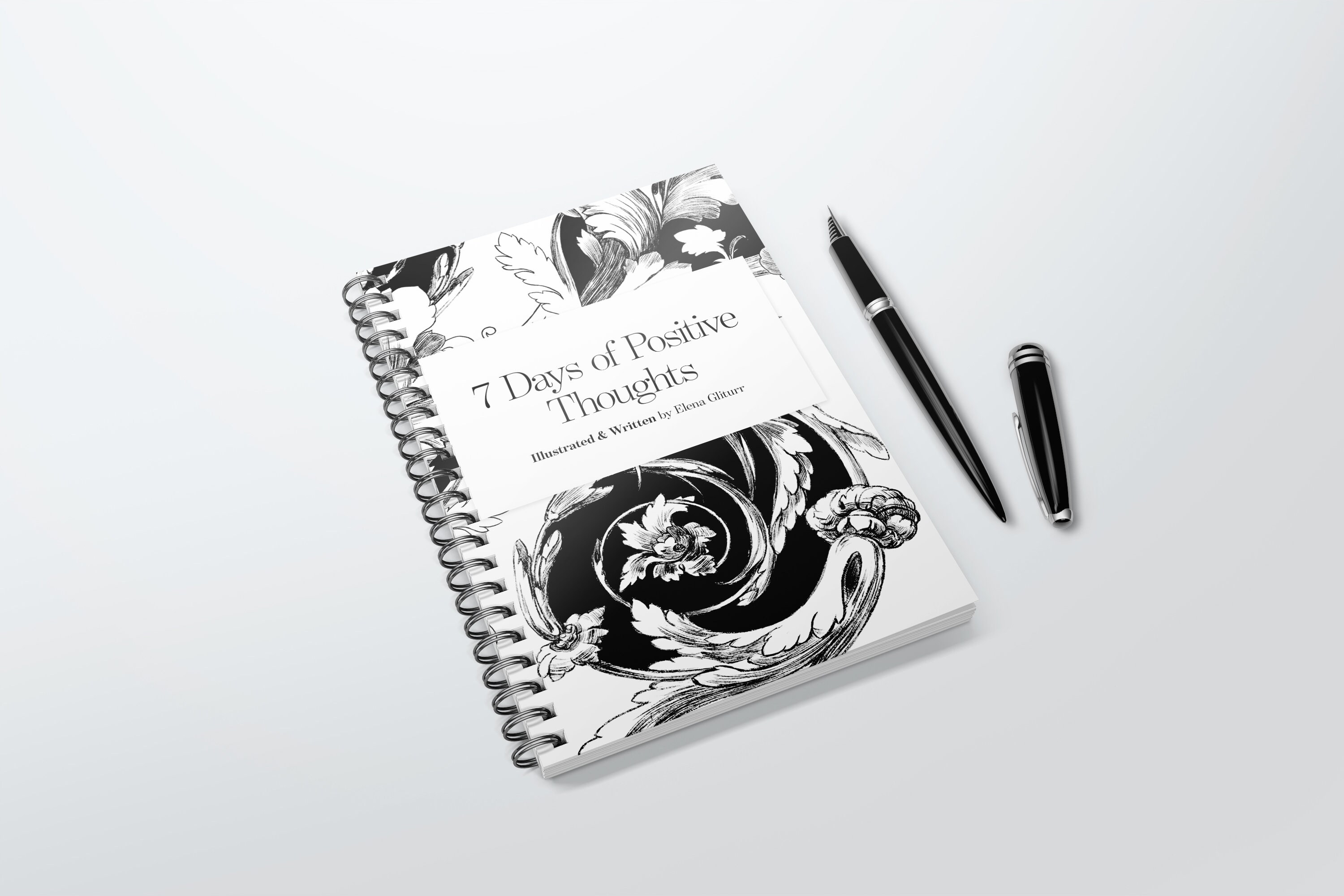 7 Days of Positive Thoughts Journal for Mental Health - Etsy