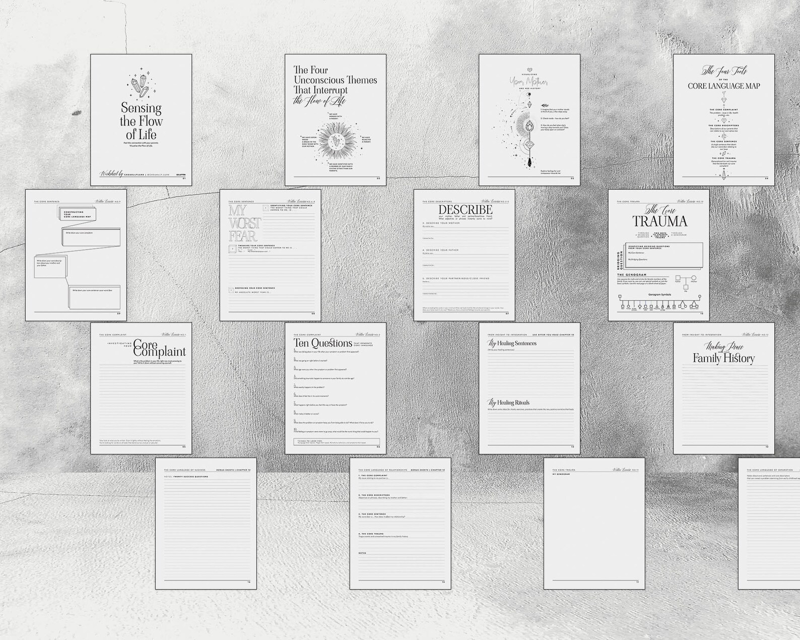 Generational Trauma Workbook It Didn't Start With You, Follow-along ...