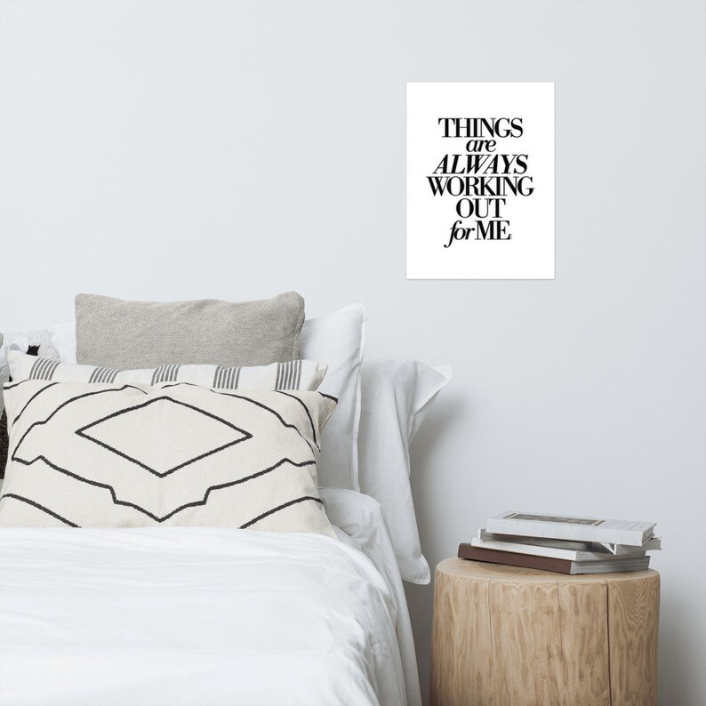 Abraham Hicks Poster Always Working Out for Me High Vibration - Etsy UK