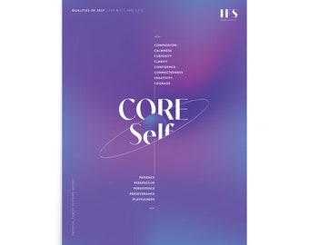 IFS 8 C's of Self Leadership Poster - Etsy