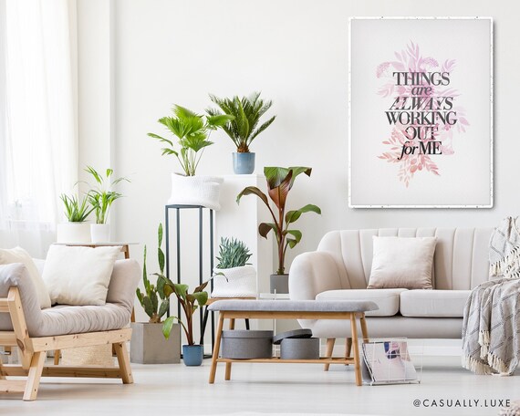 Abraham Hicks Poster 2022 Inspirational Words Floral - Etsy