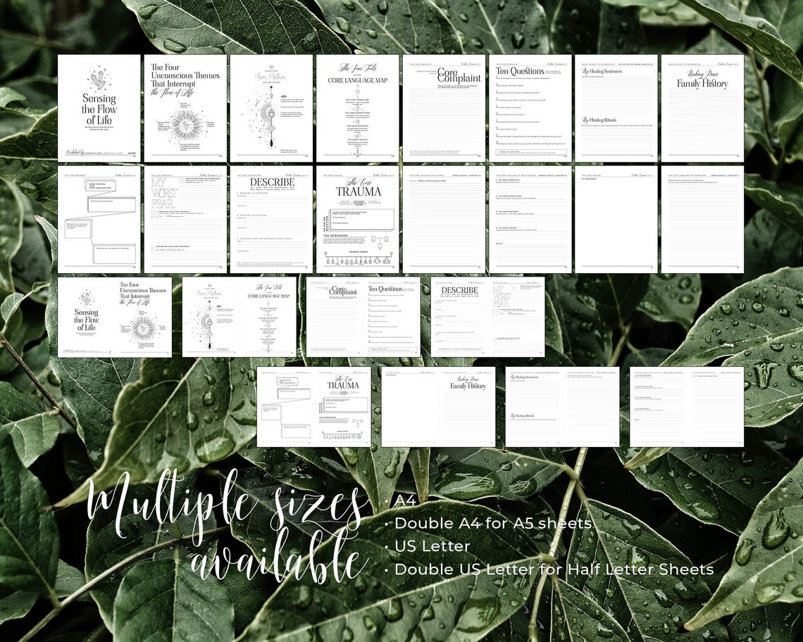 Generational Trauma Workbook It Didn't Start With You, Follow-along ...