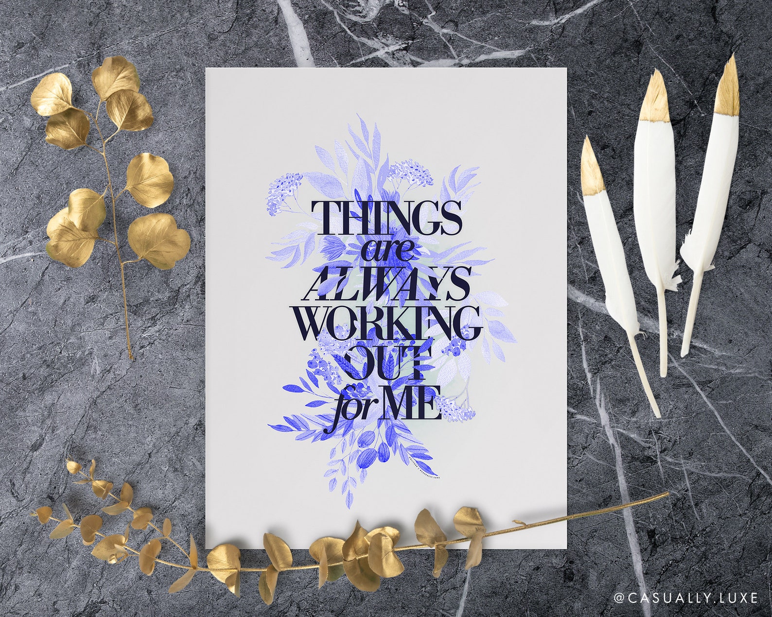 Always Working Out for Me Abraham Hicks Manifestation Wall Art, Law of ...