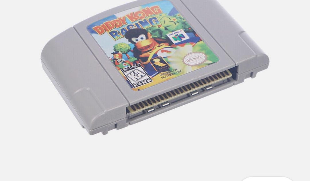 Diddy Kong Racing Video Game Cartridge - Etsy