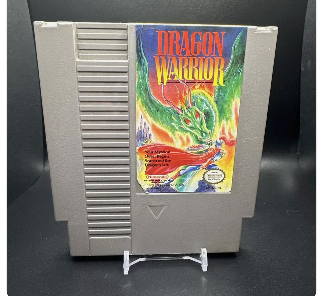 Dragon Warrior nintendo NES, 1989 - Etsy