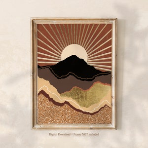 FALL Art Print Set of 2 / Boho Autumn Art Prints, Printable Wall Art ...